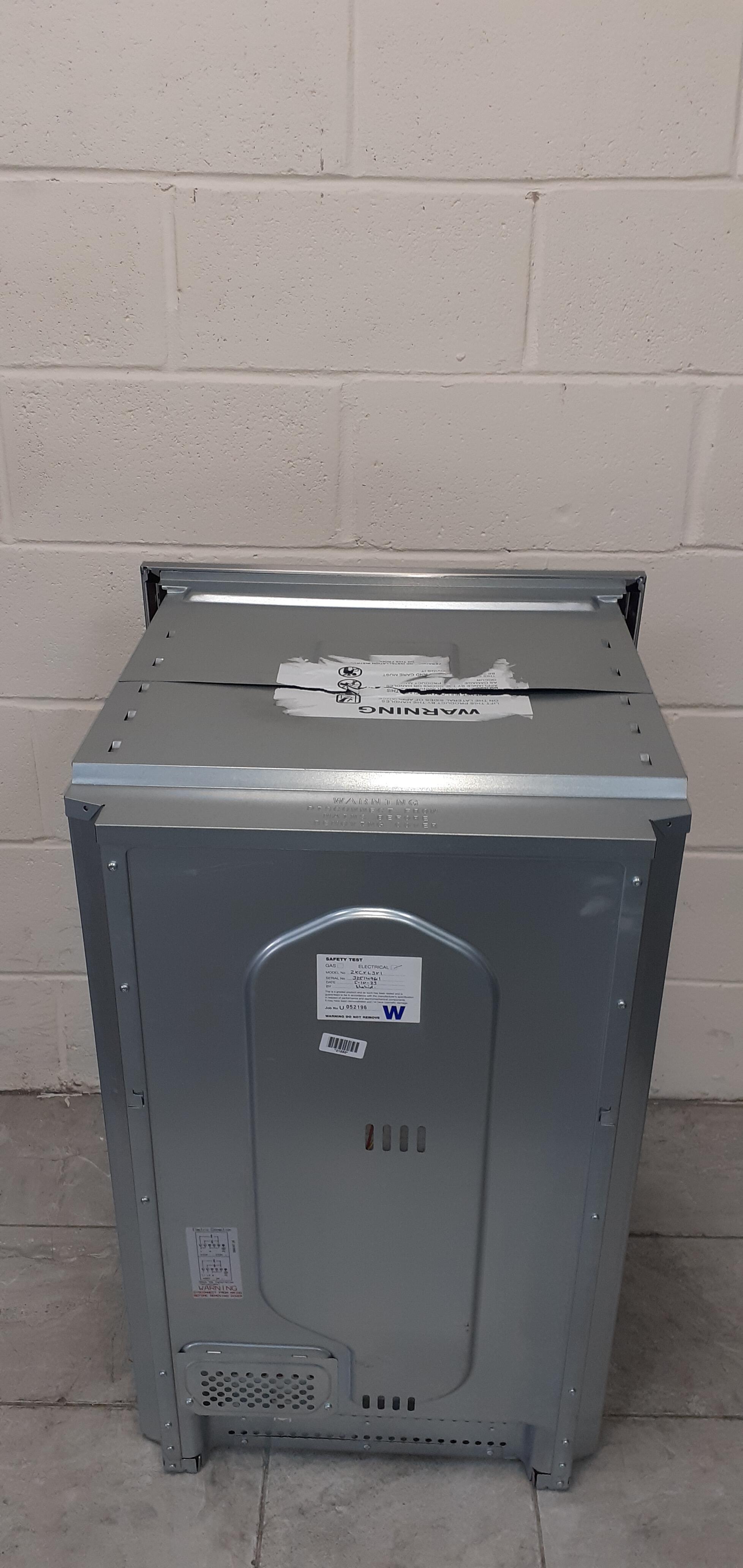 Zanussi ZKCXL3X1 Built In Double Oven in Stainless Steel U52196