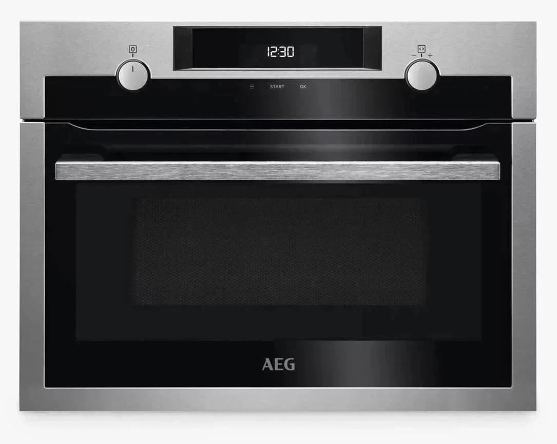 AEG KME525800M Built-In Microwave and Grill in Stainless Steel U49801