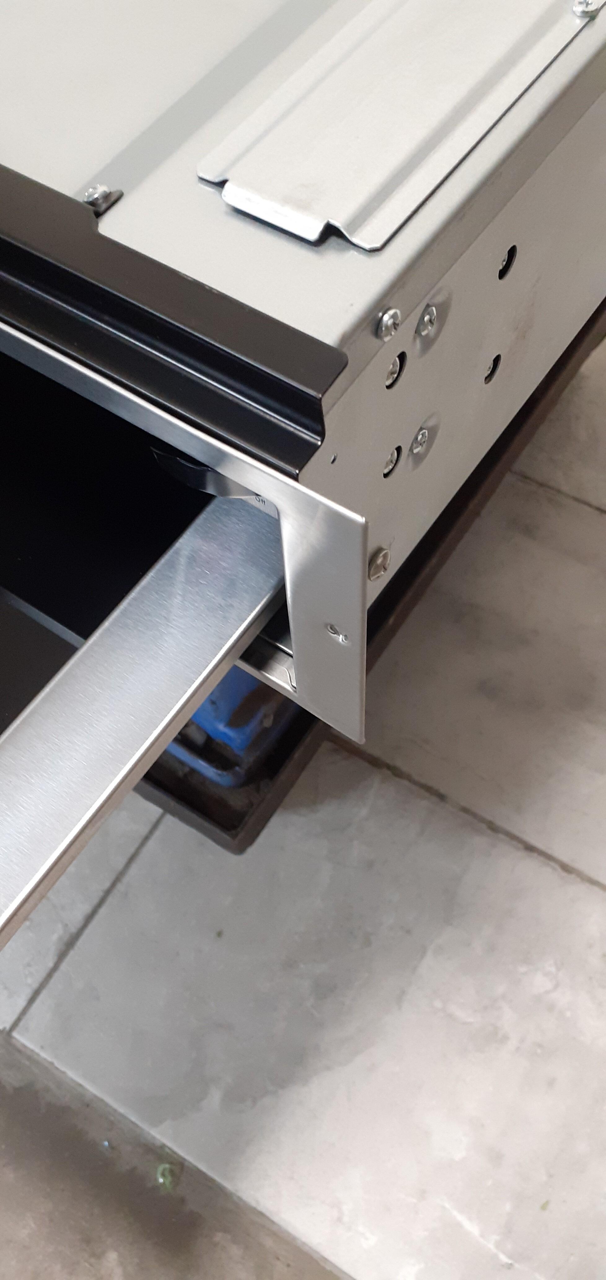 CDA VW153BL 14cm High Warming Drawer - Black A122475