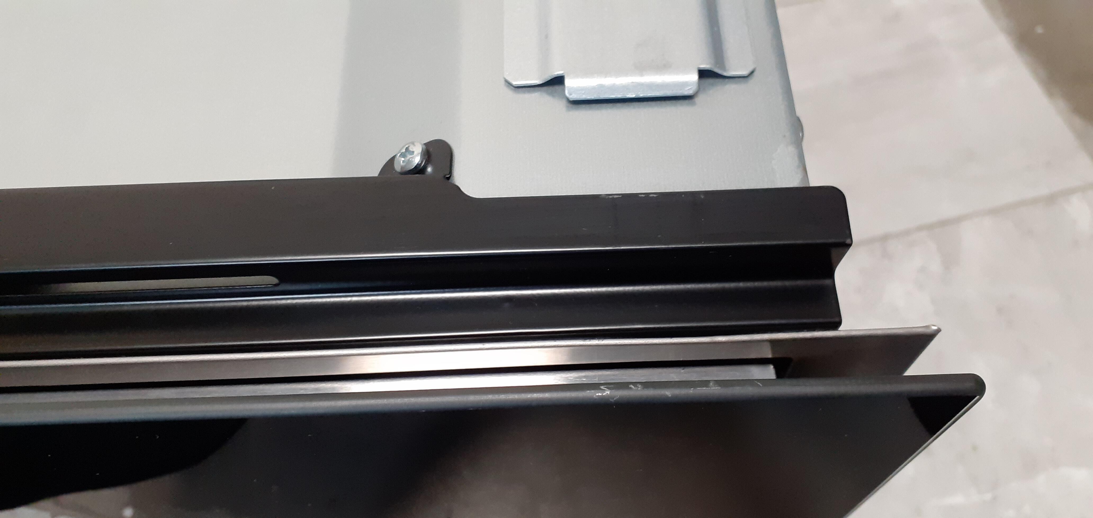 CDA VW153BL 14cm High Warming Drawer - Black A122475