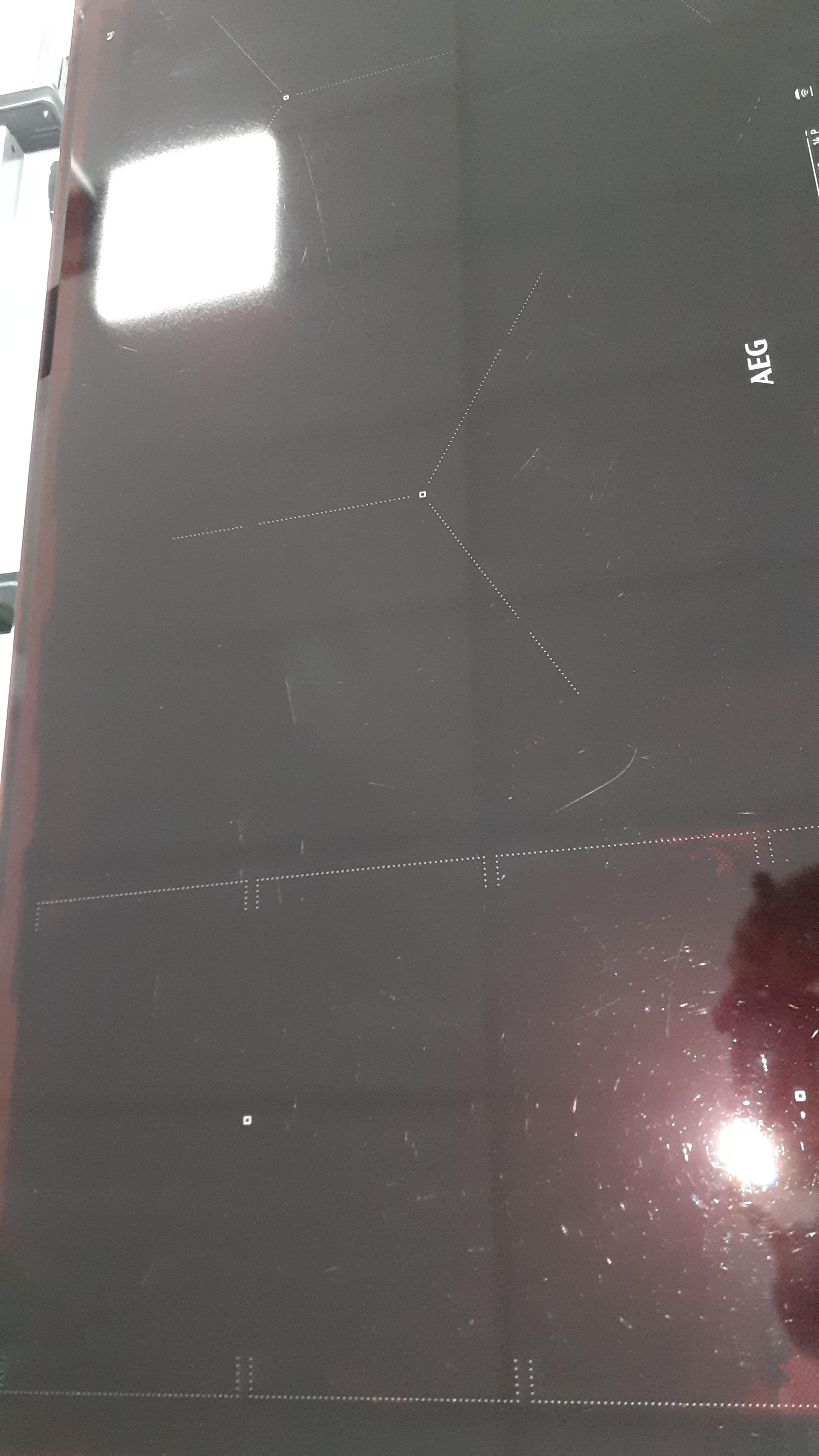 AEG IKE95471FB 91cm MaxiSense Bevelled Edge Induction Hob A119197