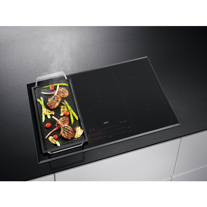 AEG IKE85751FB Multi-Bridge 80cm Built-In Induction Hob 6000