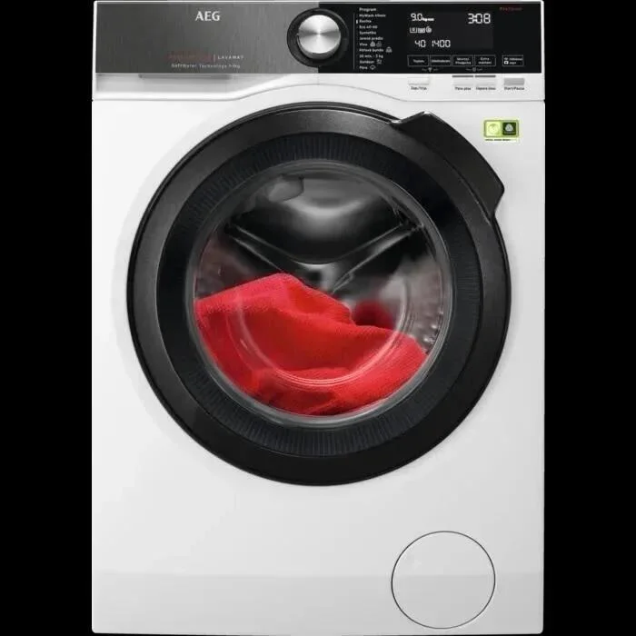 AEG L9FEB969C Wifi Connected 9Kg Washing Machine with 1600 rpm - White ...