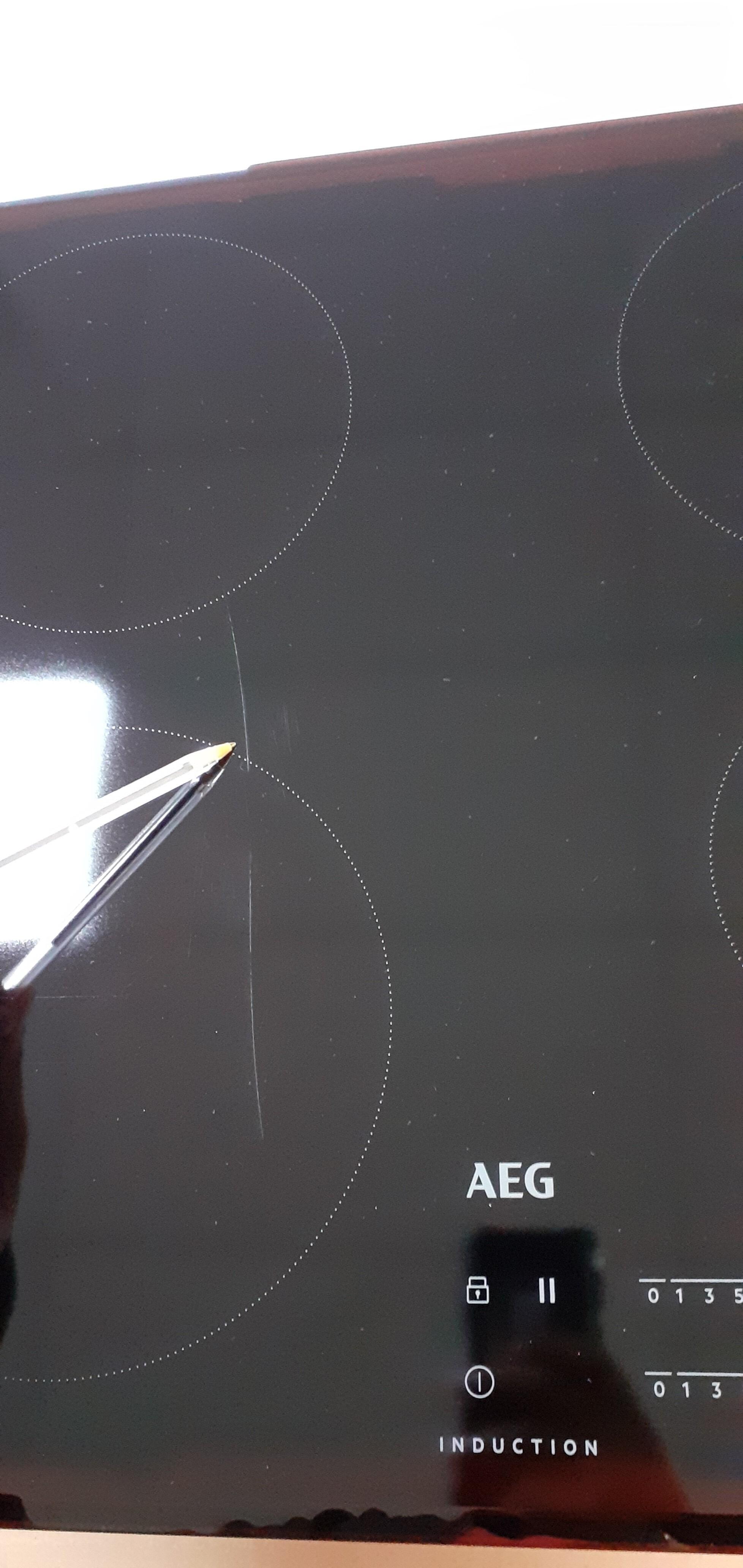 AEG IKB64401FB 60cm 4 Zone Bevelled Edge Induction Hob A121020