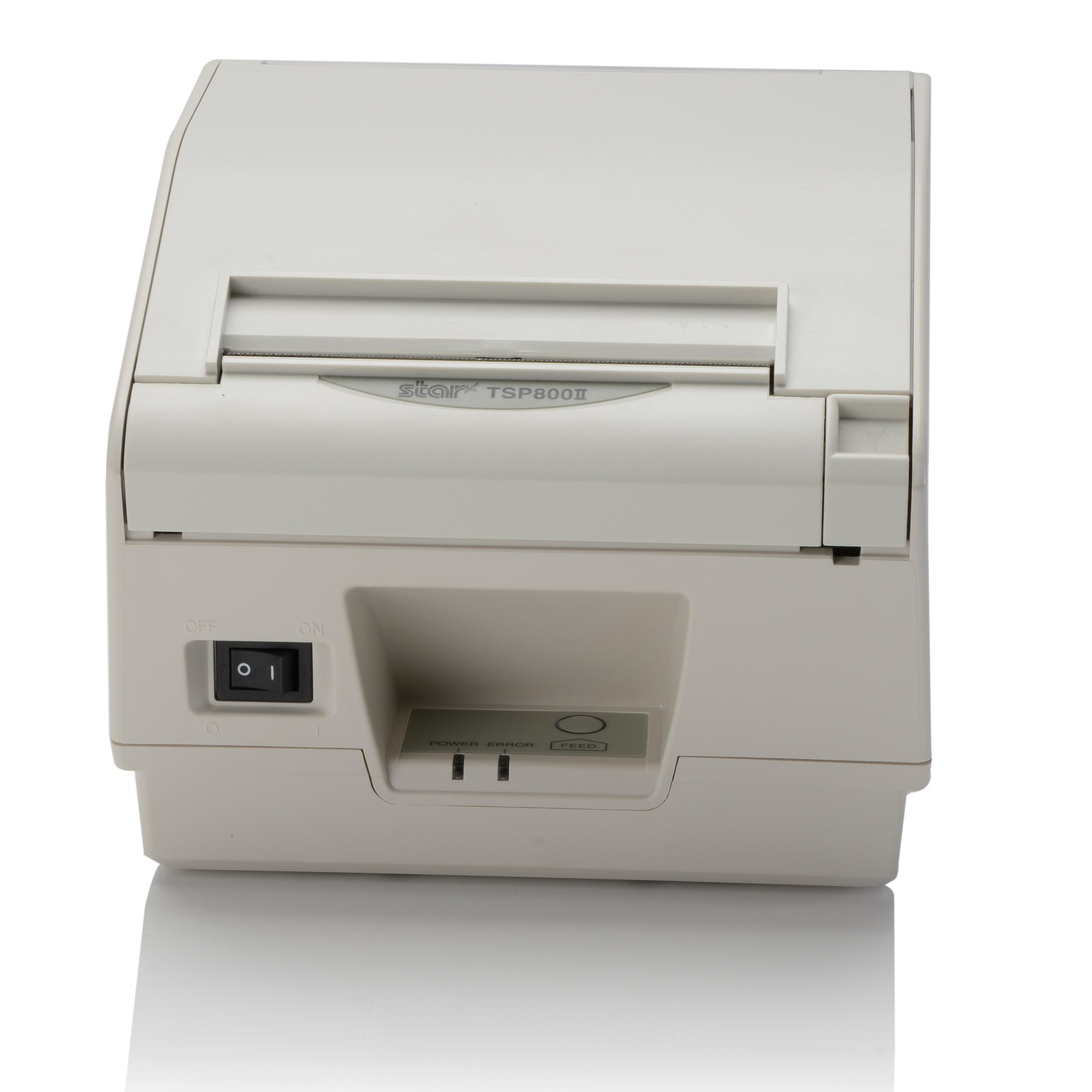 Star TSP800 thermal,wide media receipt & label printer with RS232 ...