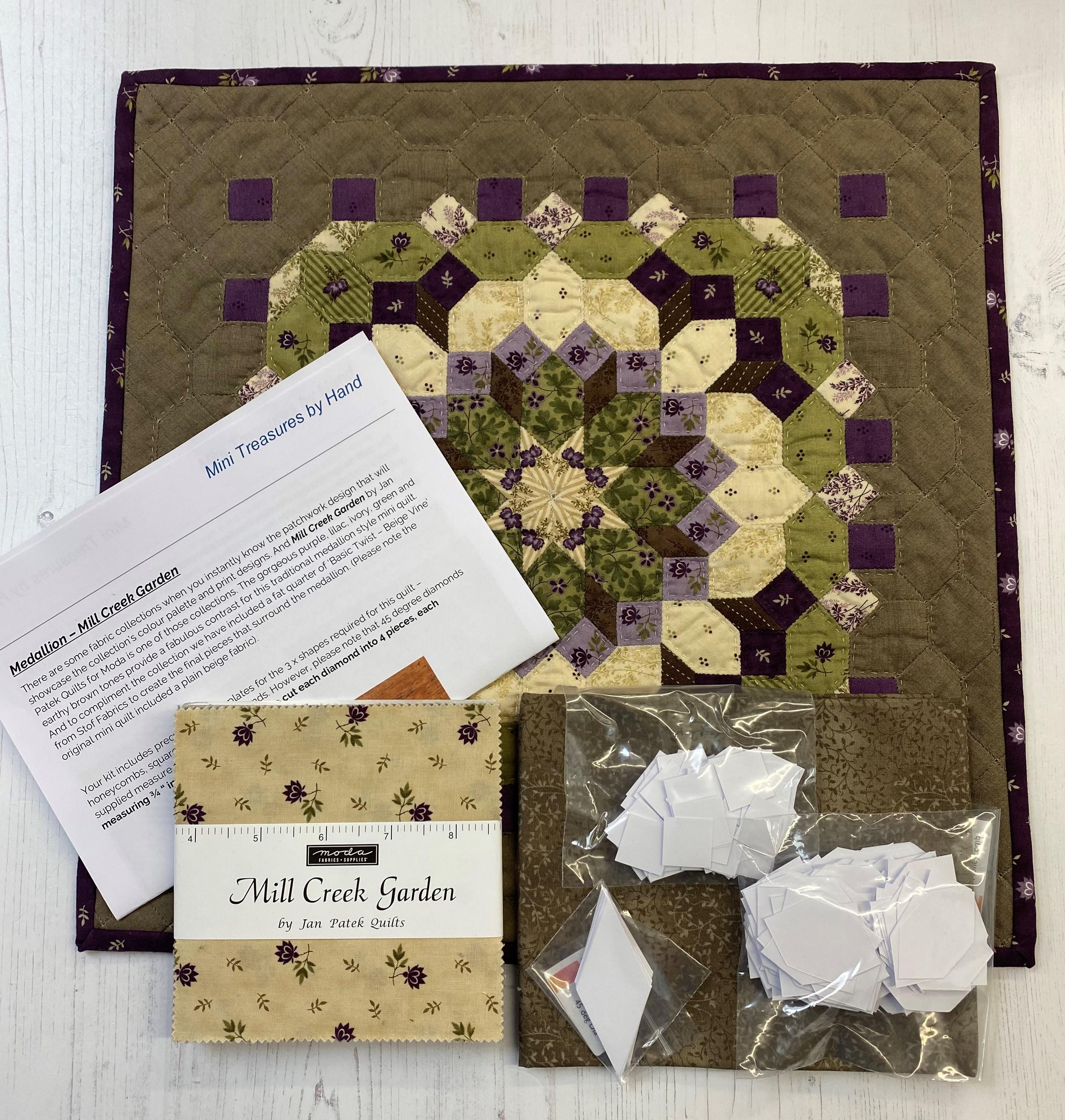 Mini Treasures by Hand : Medallion - Mill Creek Garden