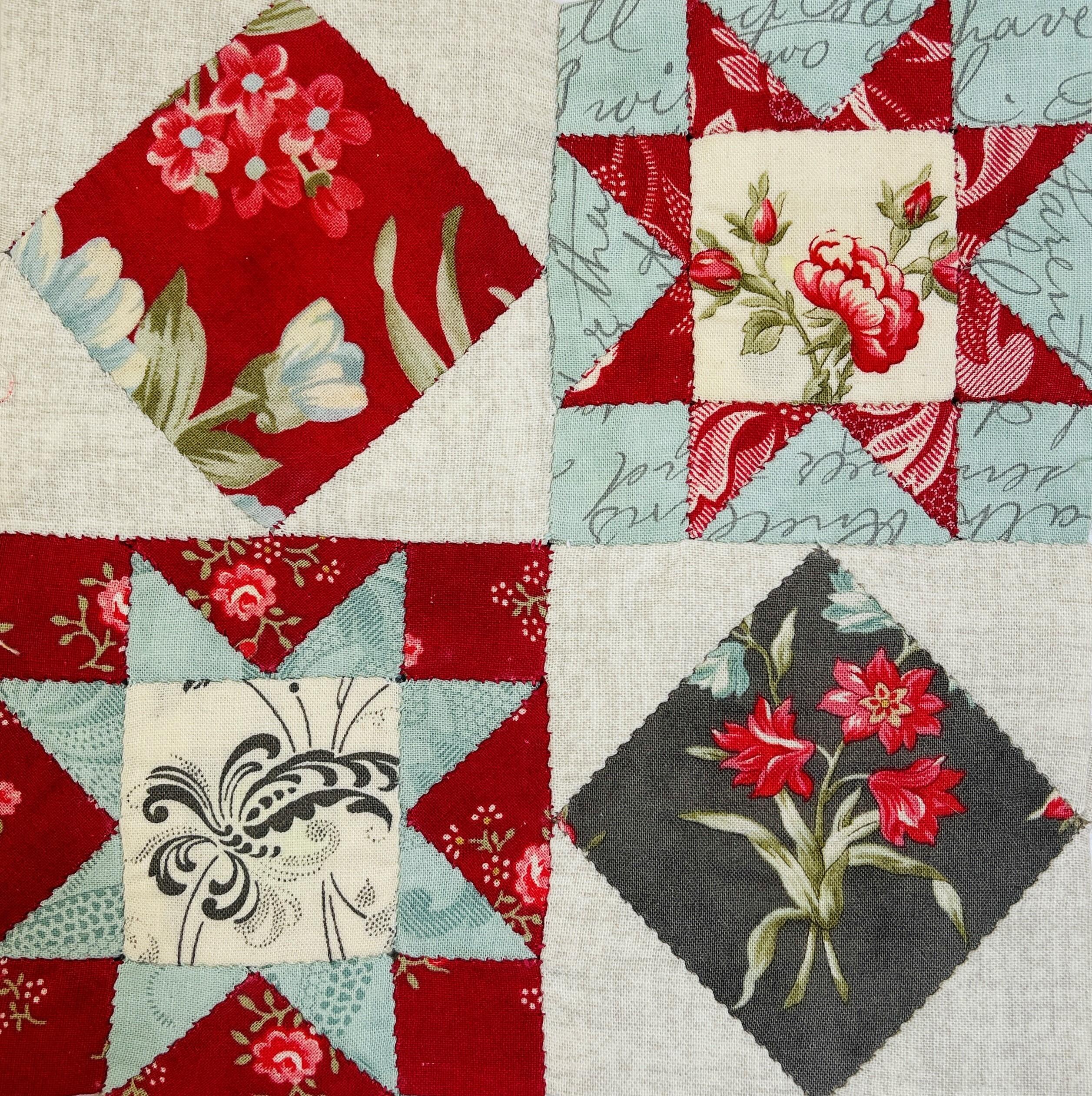 Mini Treasures by Hand : Star Block - Etchings Mini Treasures by Hand : Star Block - Etchings