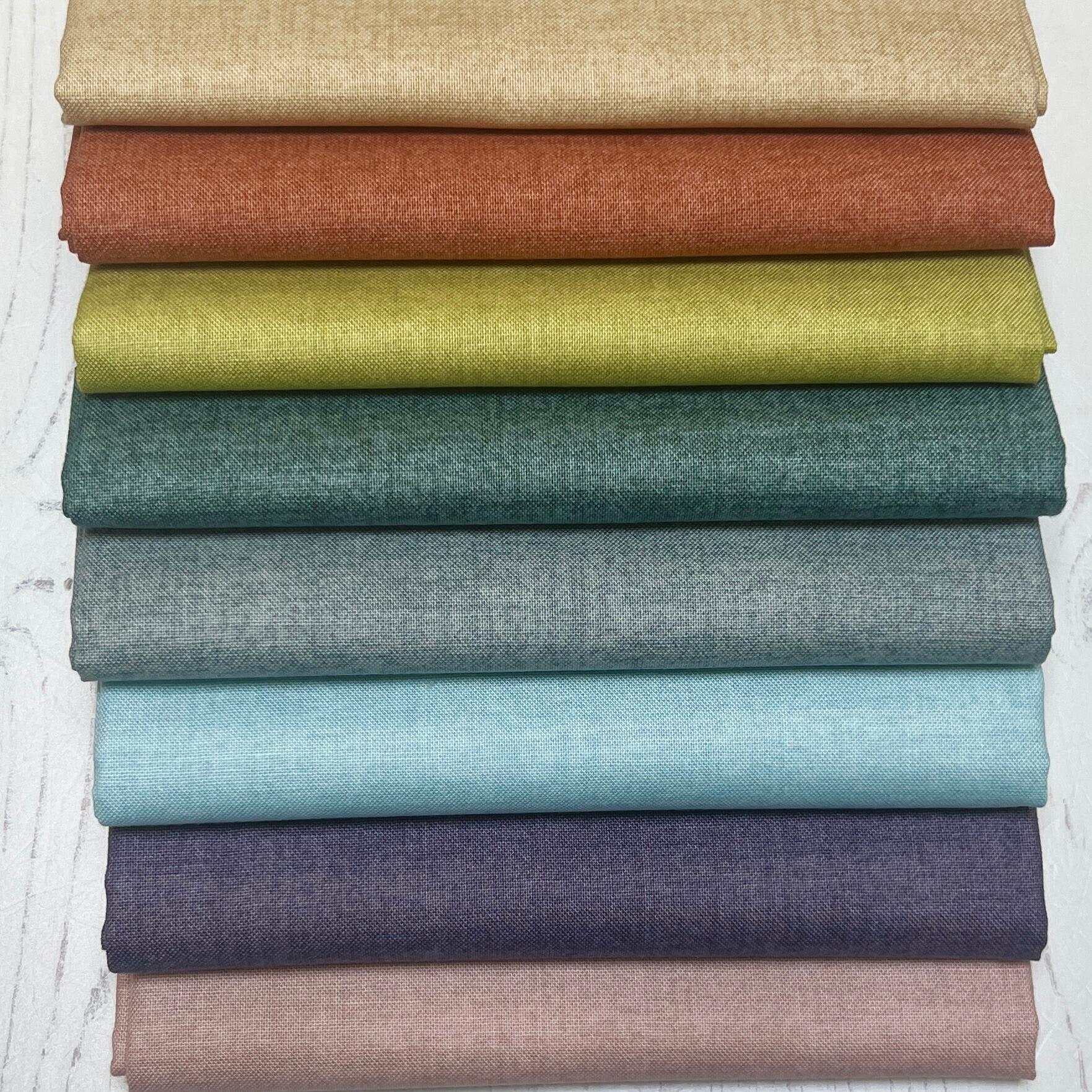 Linen Texture Pastels - Fat Quarter Bundle