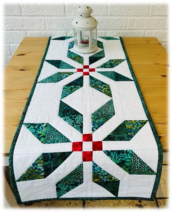 Snowflake Table Runner