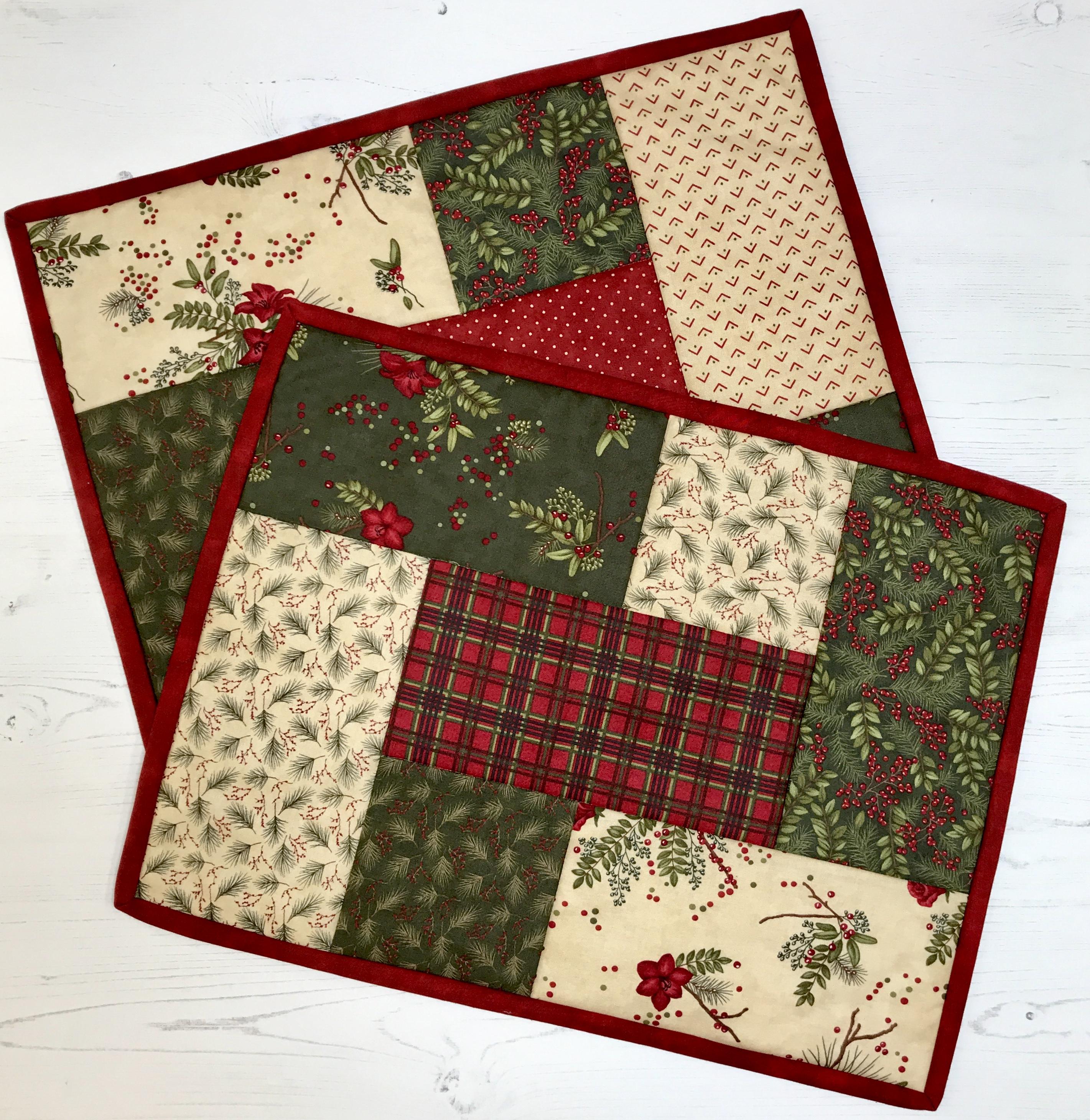 Winter Manor Table Mats
