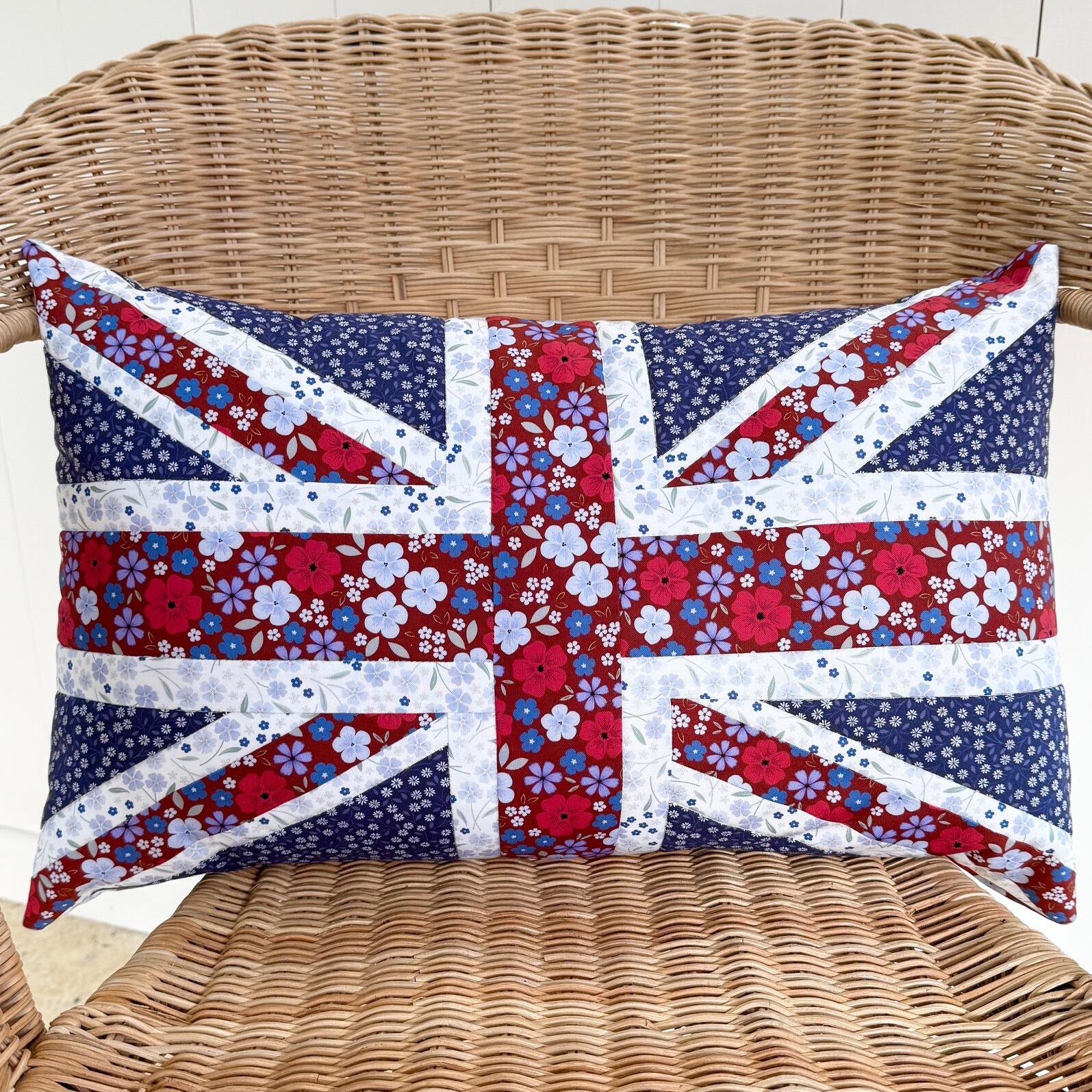 Forever Blooms Union Jack Cushion Kit