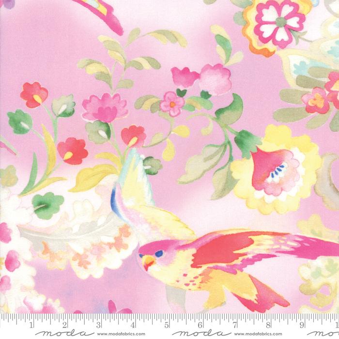 Flights of Fancy Lavender Floral Bird 33460 16
