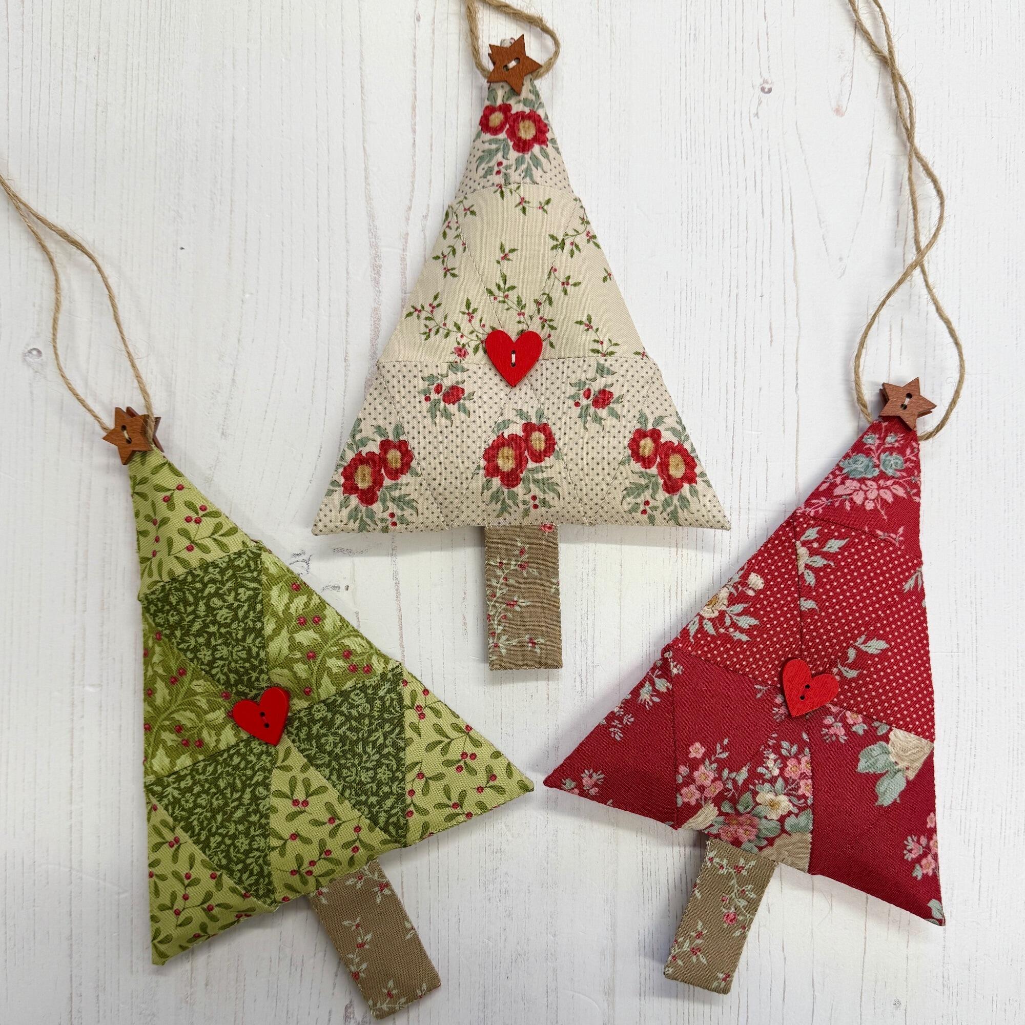 Day 10 - Stitchmas - Festive Tilda Tree Decorations