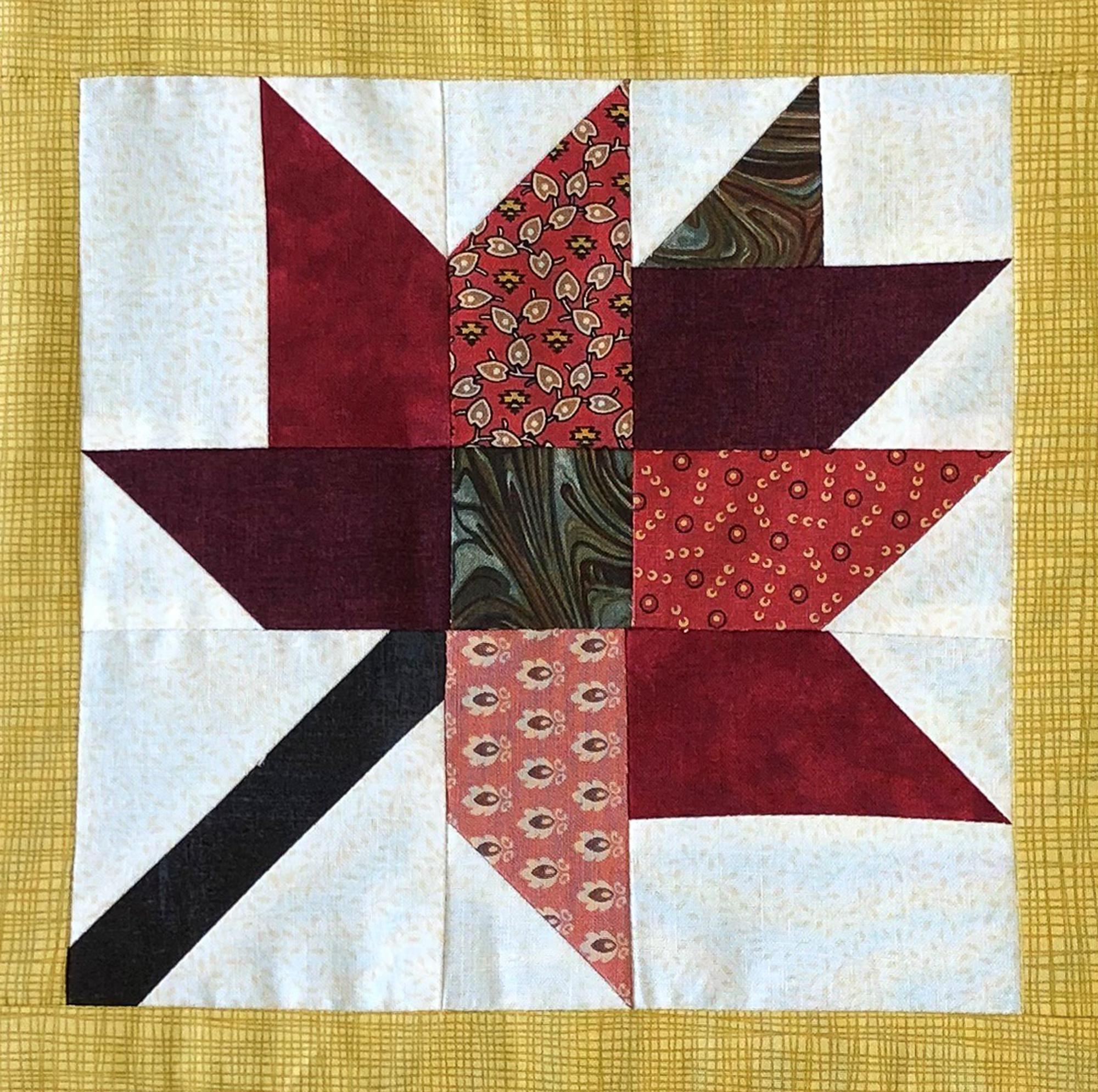 Autumn Woodland Walk - HAND PIECED (using English Paper Piecing technique)
