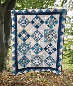 Royal Blue Quilt Kit
