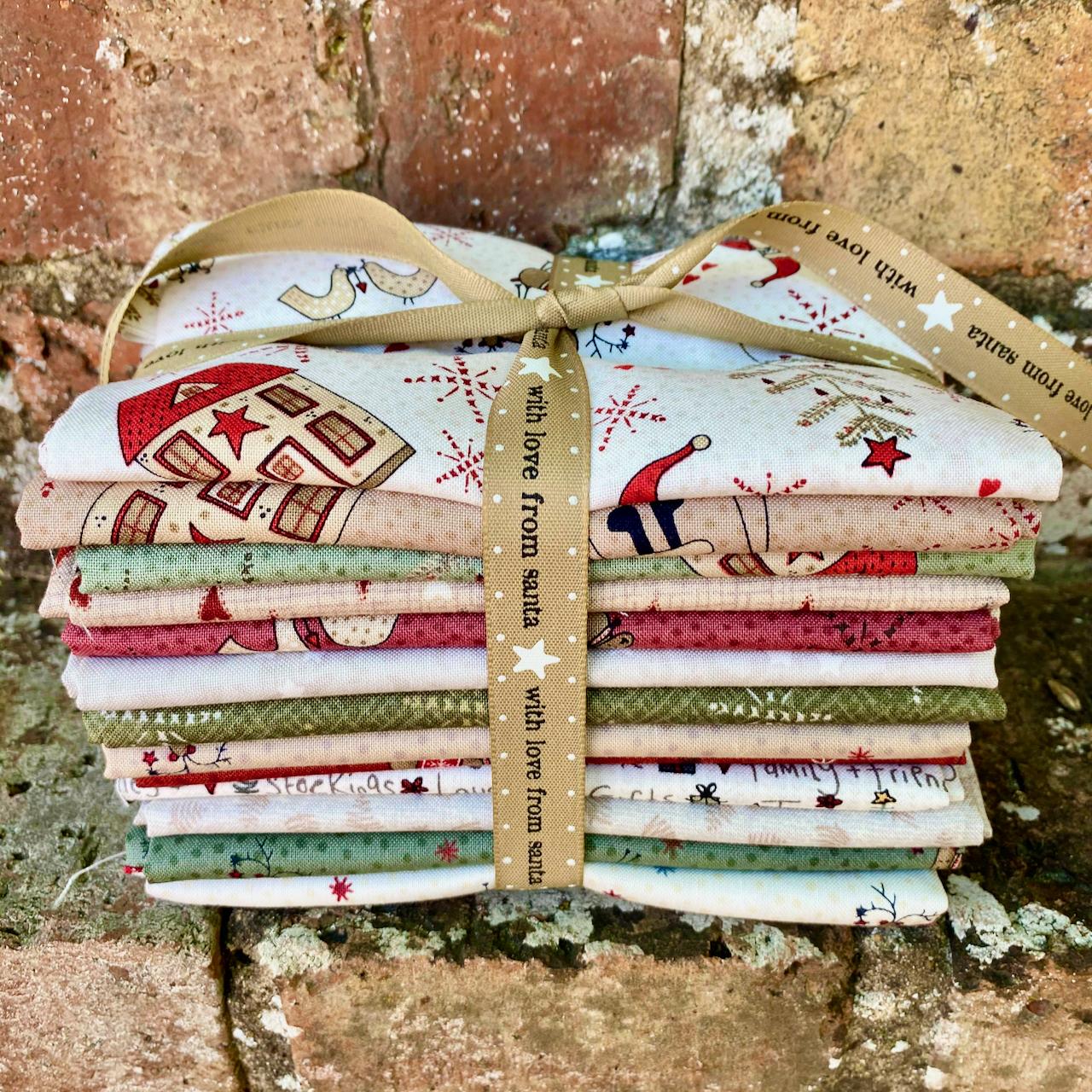 Scandinavian Christmas Fat Quarter Bundle