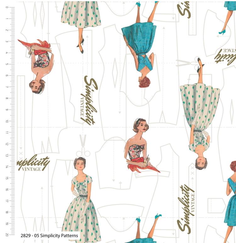 Simplicity Vintage - All Dressed Up - Simplicity Patterns 2829-05