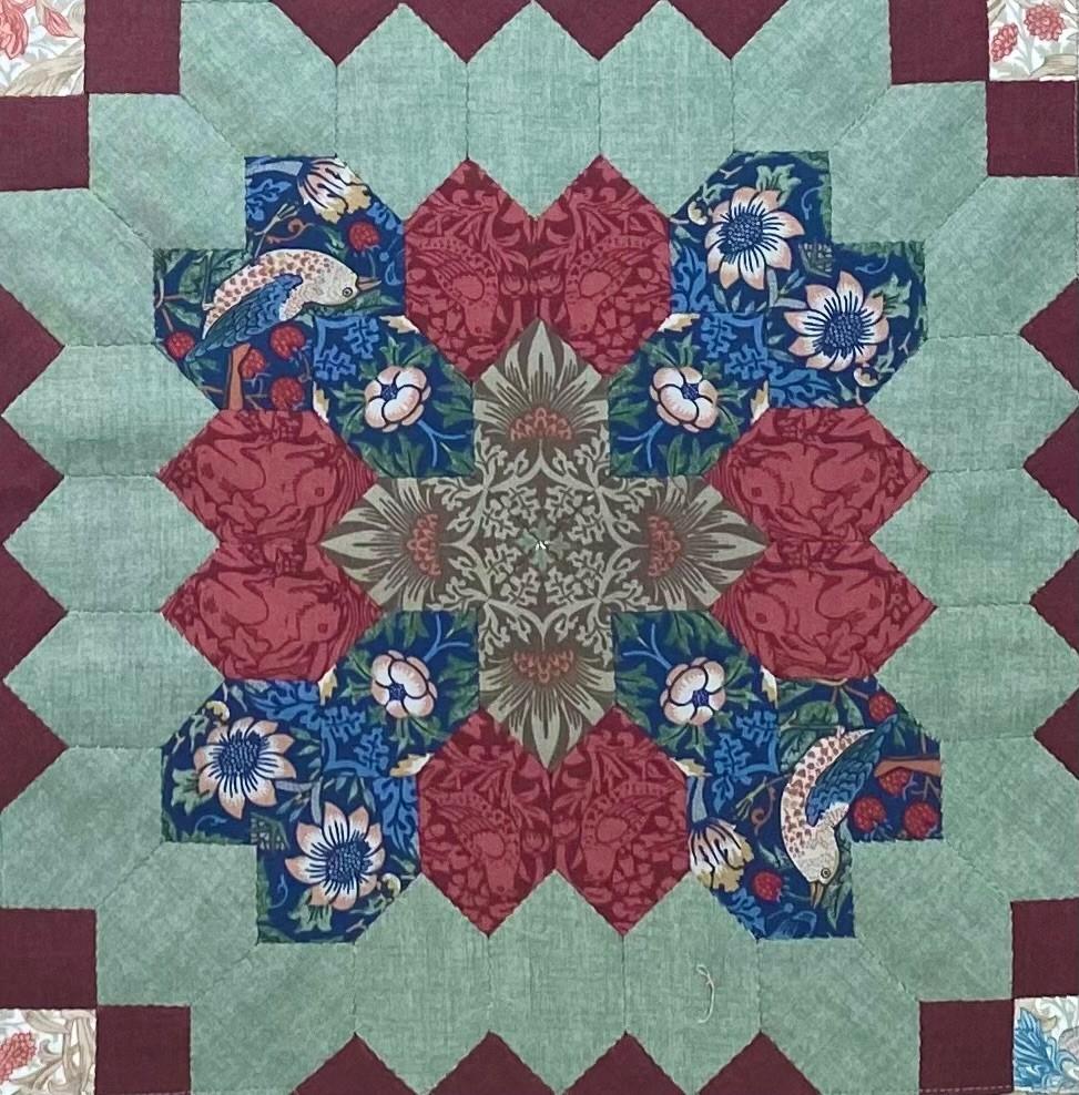 Lucy Boston's Patchwork of the Crosses (POTC) - 'Celebrating WILLIAM ...