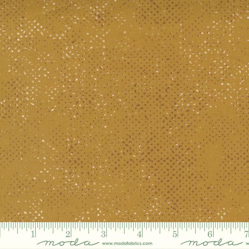 Celestial - Maize - Gold with Grey & Cream Dots 1660 166