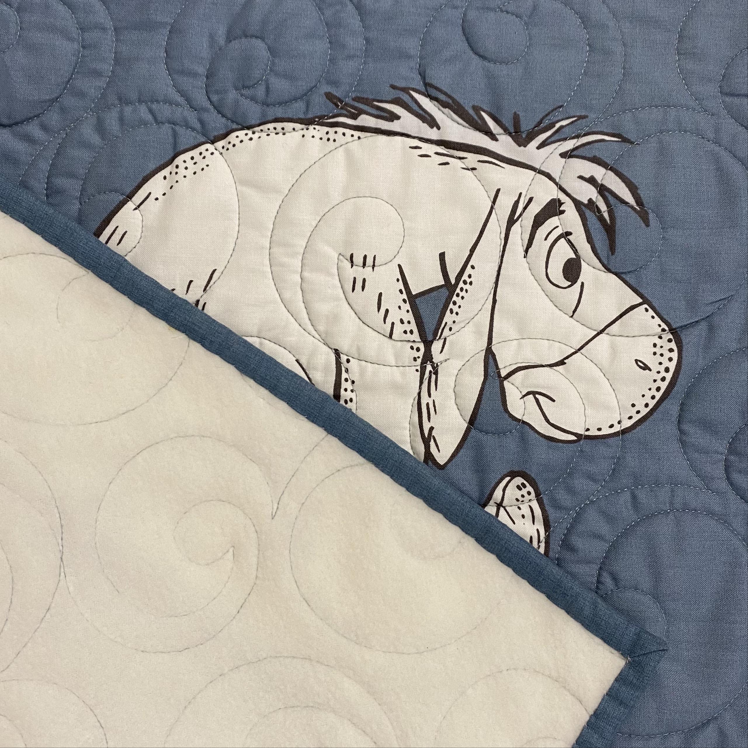 Ready Made Eeyore Pram Quilt