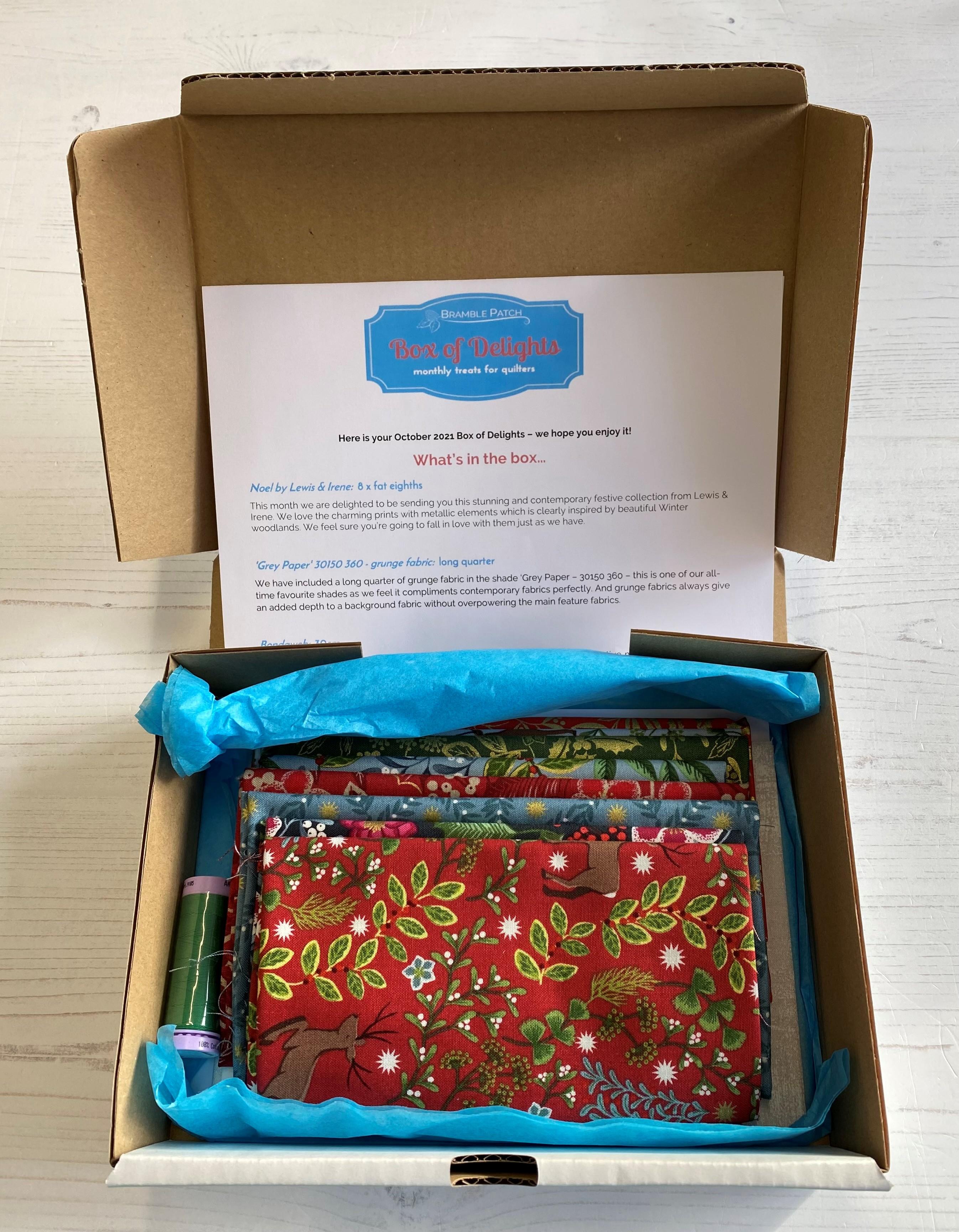 Box of Delights (October 2021 edition)