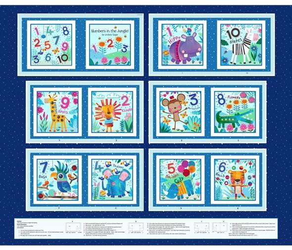 Numbers in the Jungle! Book Panel 4705-160