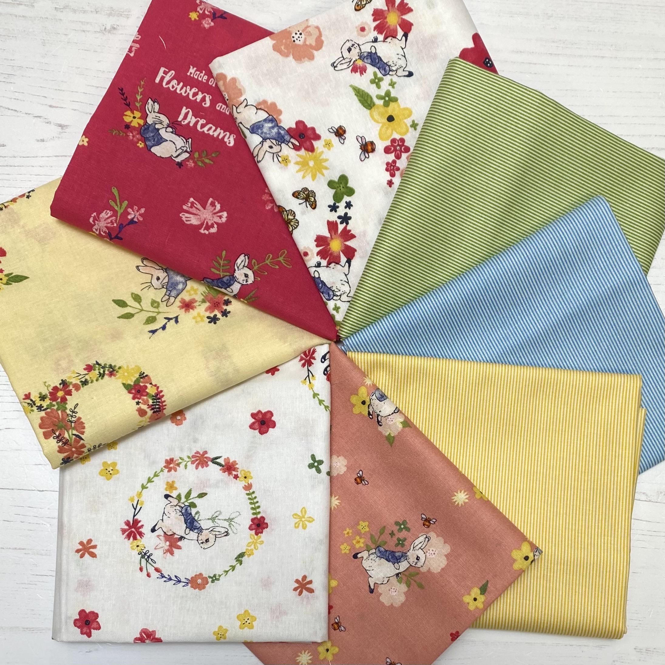 Peter Rabbit Flowers & Dreams Fat Quarter Bundle