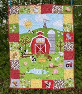 Down on the Farm Panel Quilt