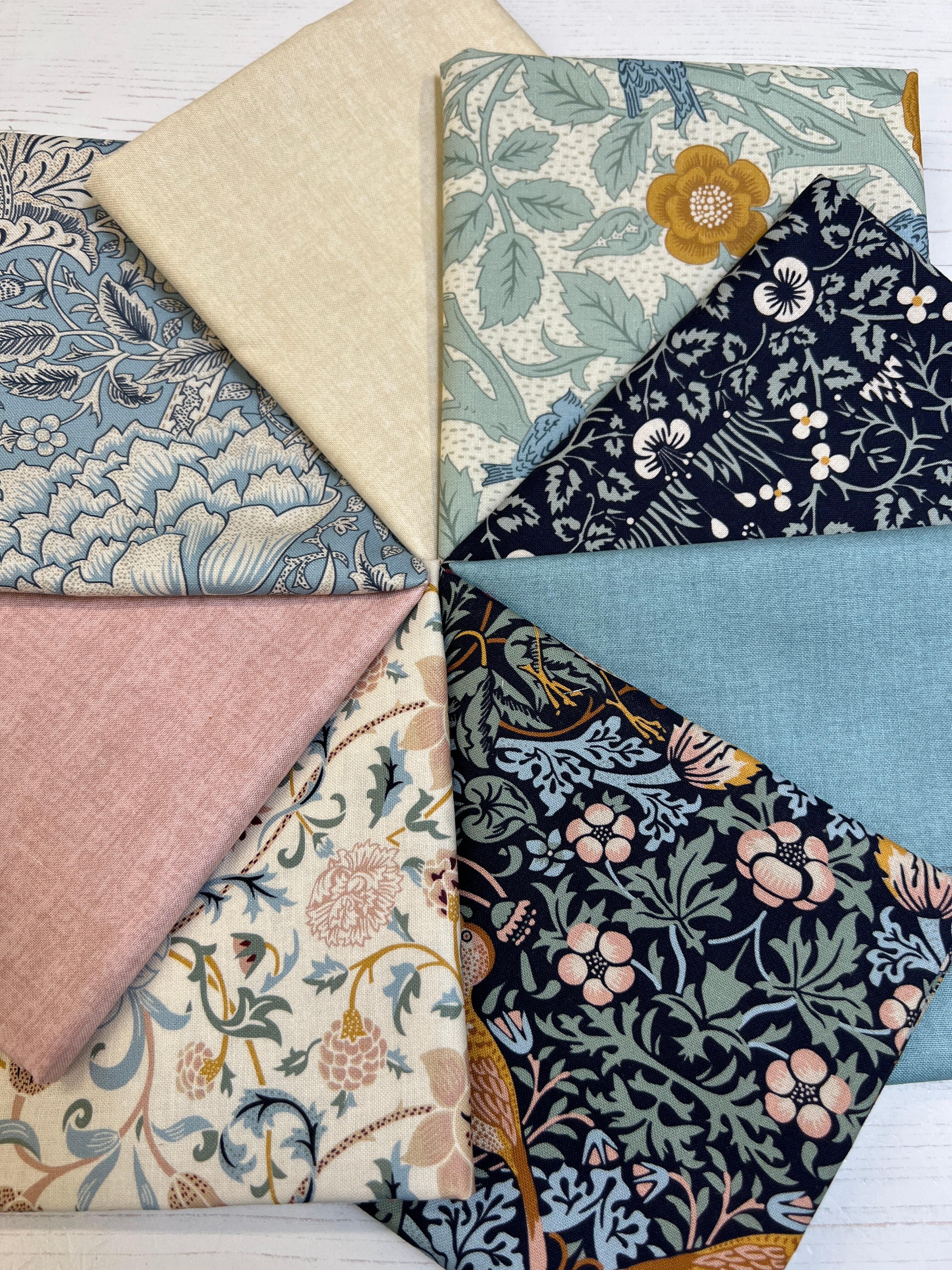 V&A William Morris: Nature's Dream With Blenders - Fat Quarter Bundle