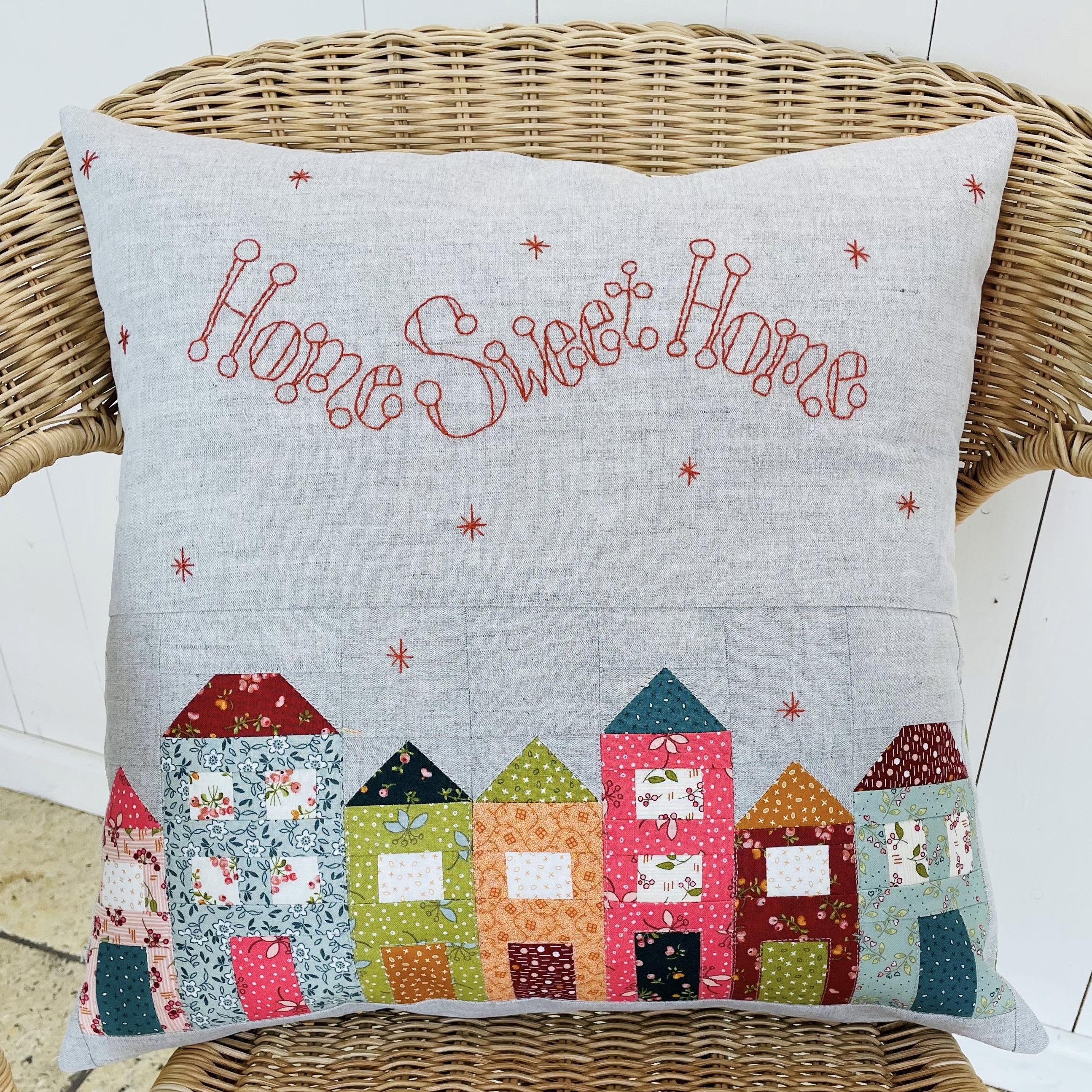 Day 8 Stitchmas - Home Sweet Home Cushion Kit