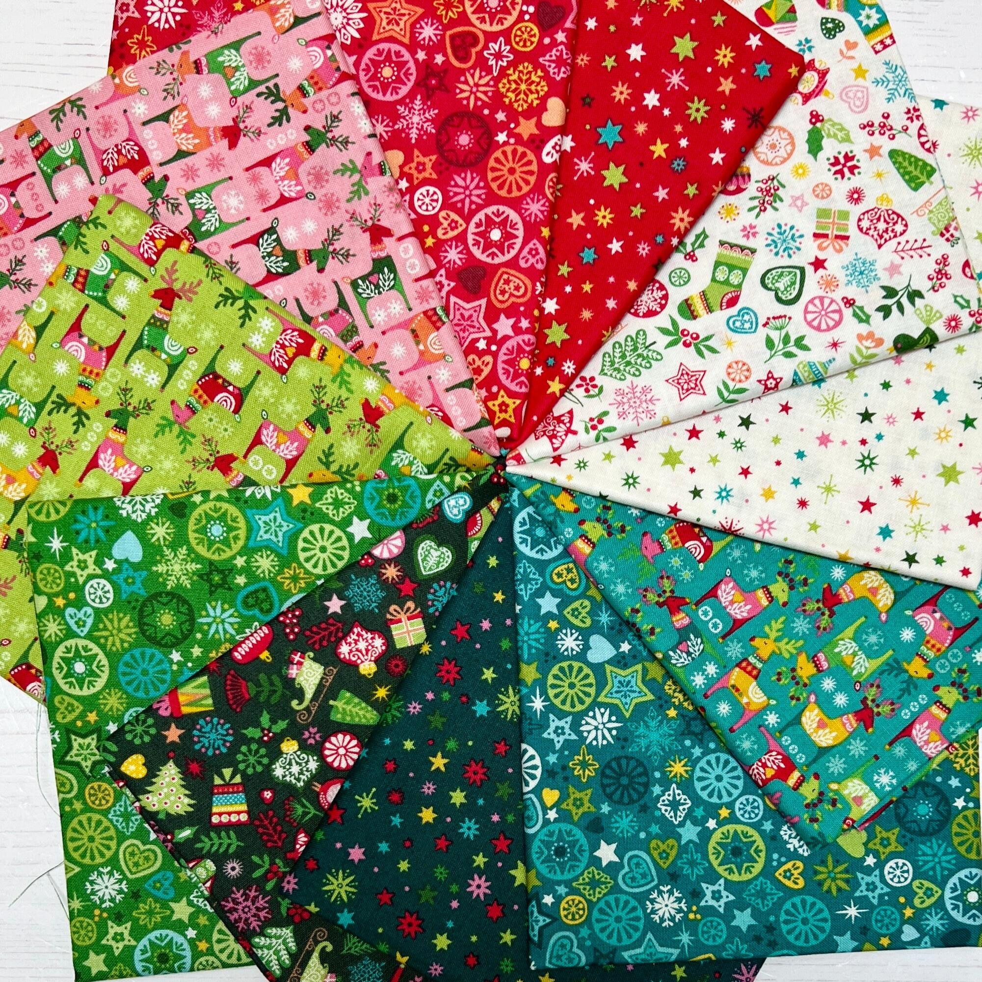 Christmas Brights Fat Quarter Bundle