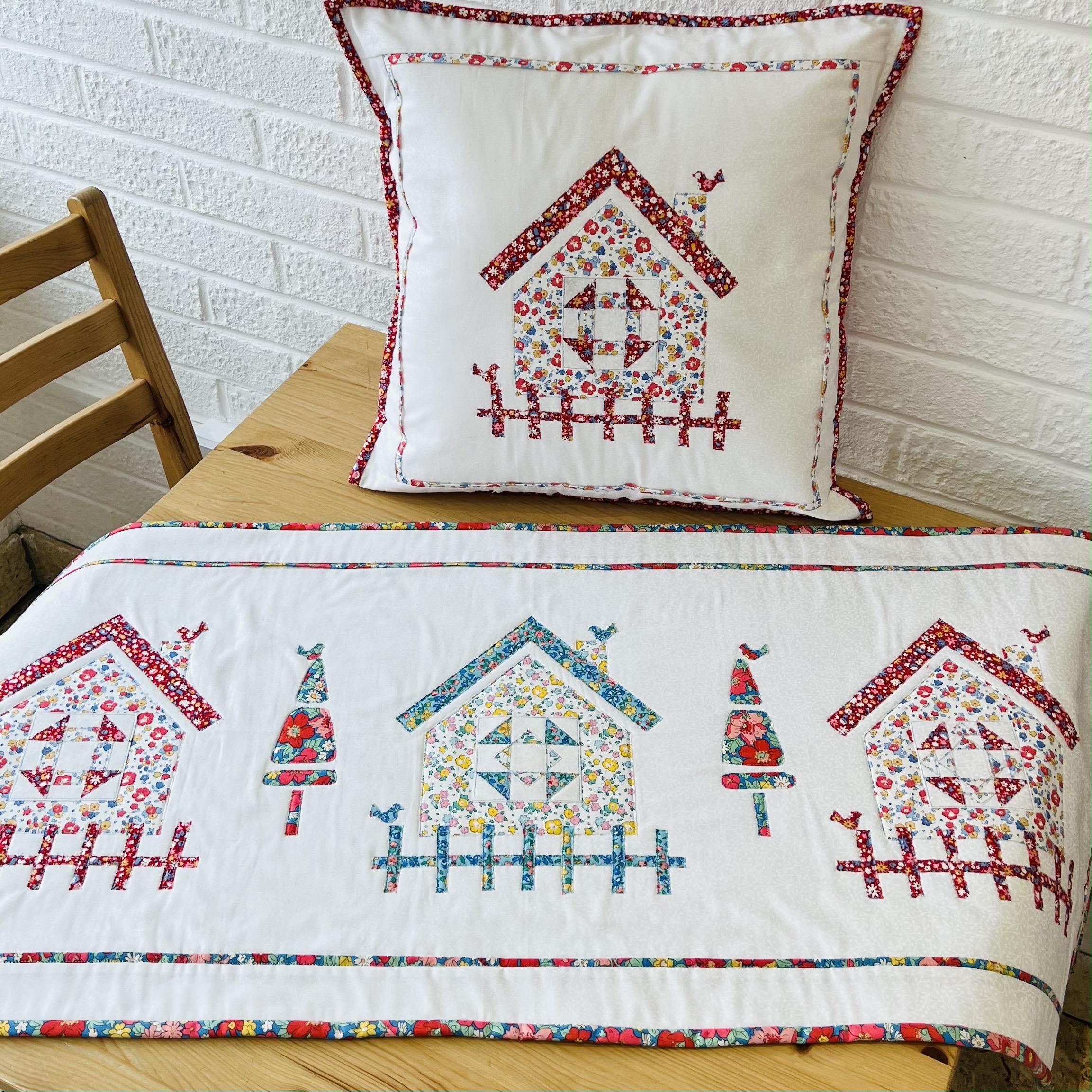 2023/03/04: Jacky Lee - Applique Cottage Scene