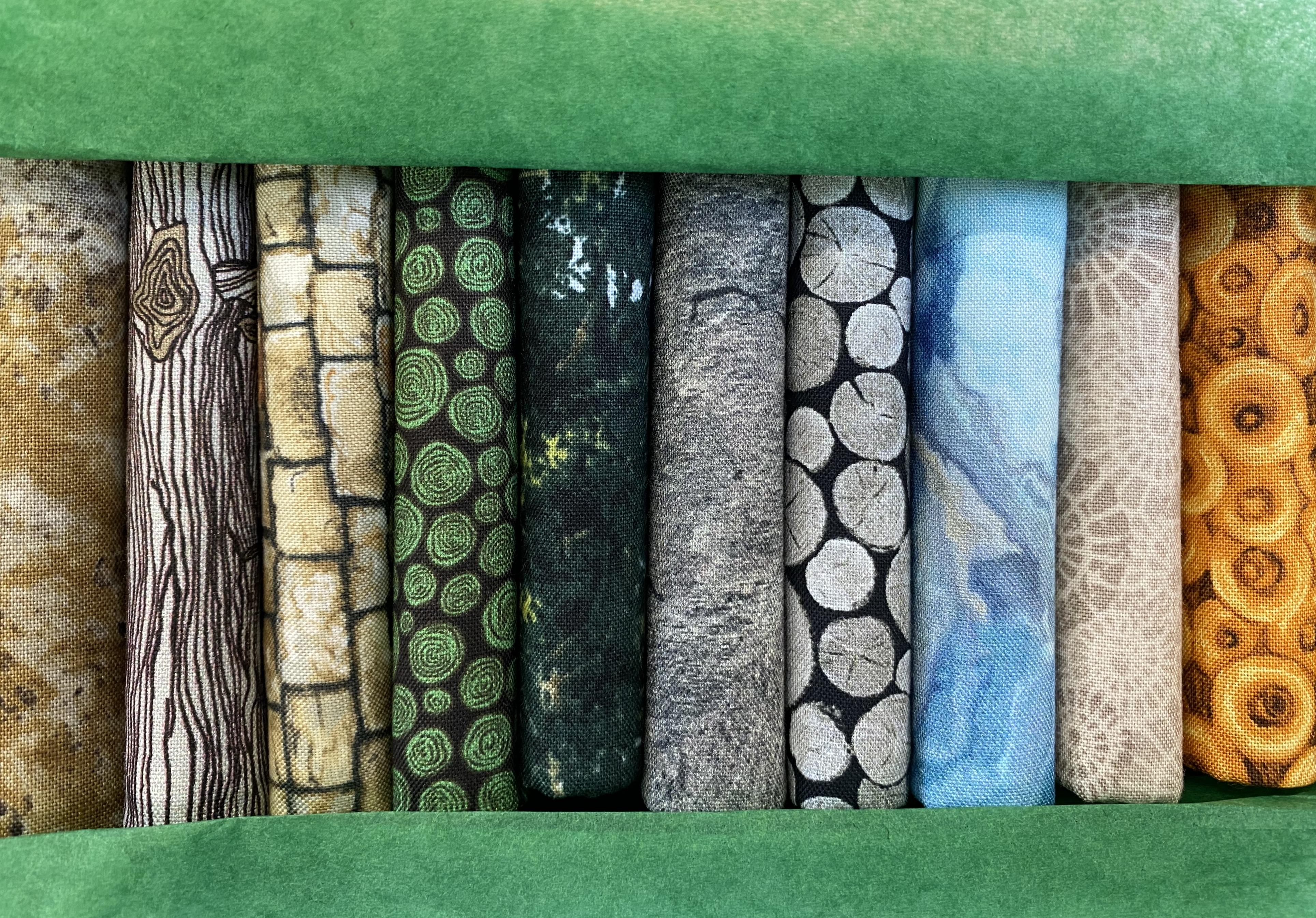 Natural Textures Fabric Box