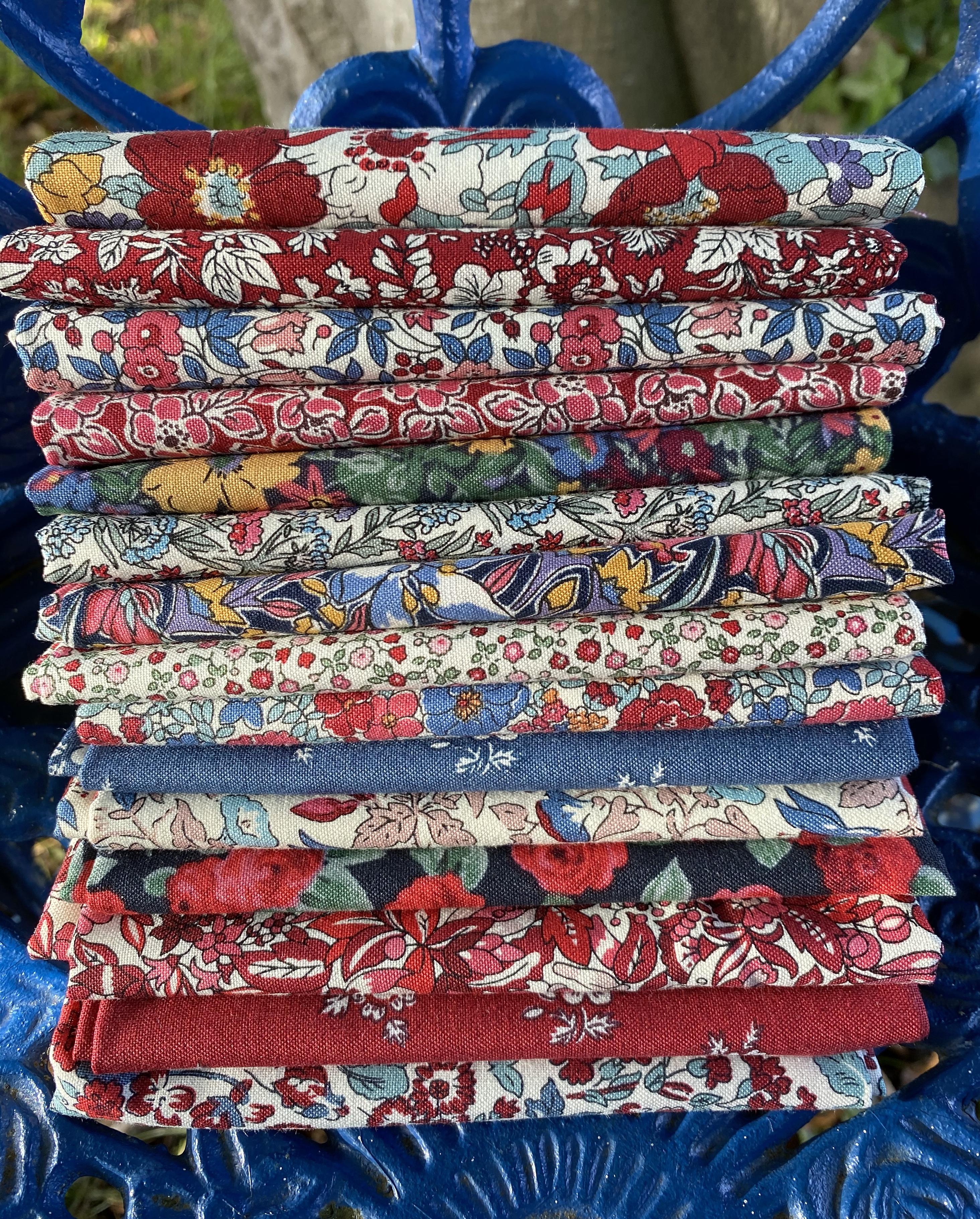 Flower Show Winter Liberty Fabric Box