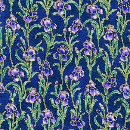 Peacock Garden Trailing Iris 20670-78 Peacock