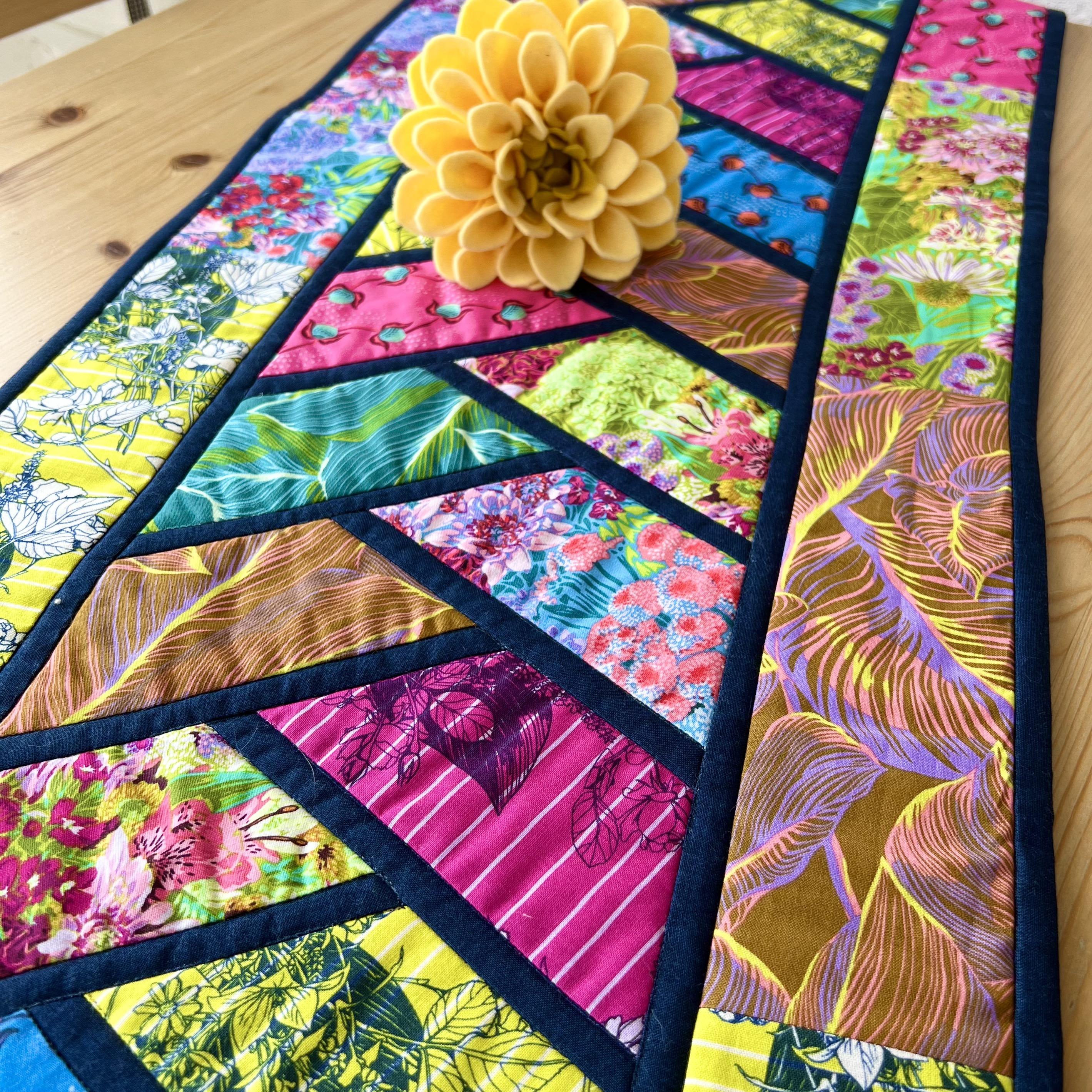 Made My Day Half Hexi Table Runner Kit