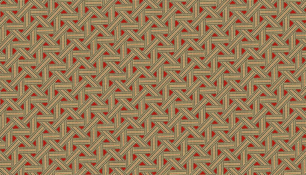 Riviera Rose Overlapping Ribbons-Red 9093-R