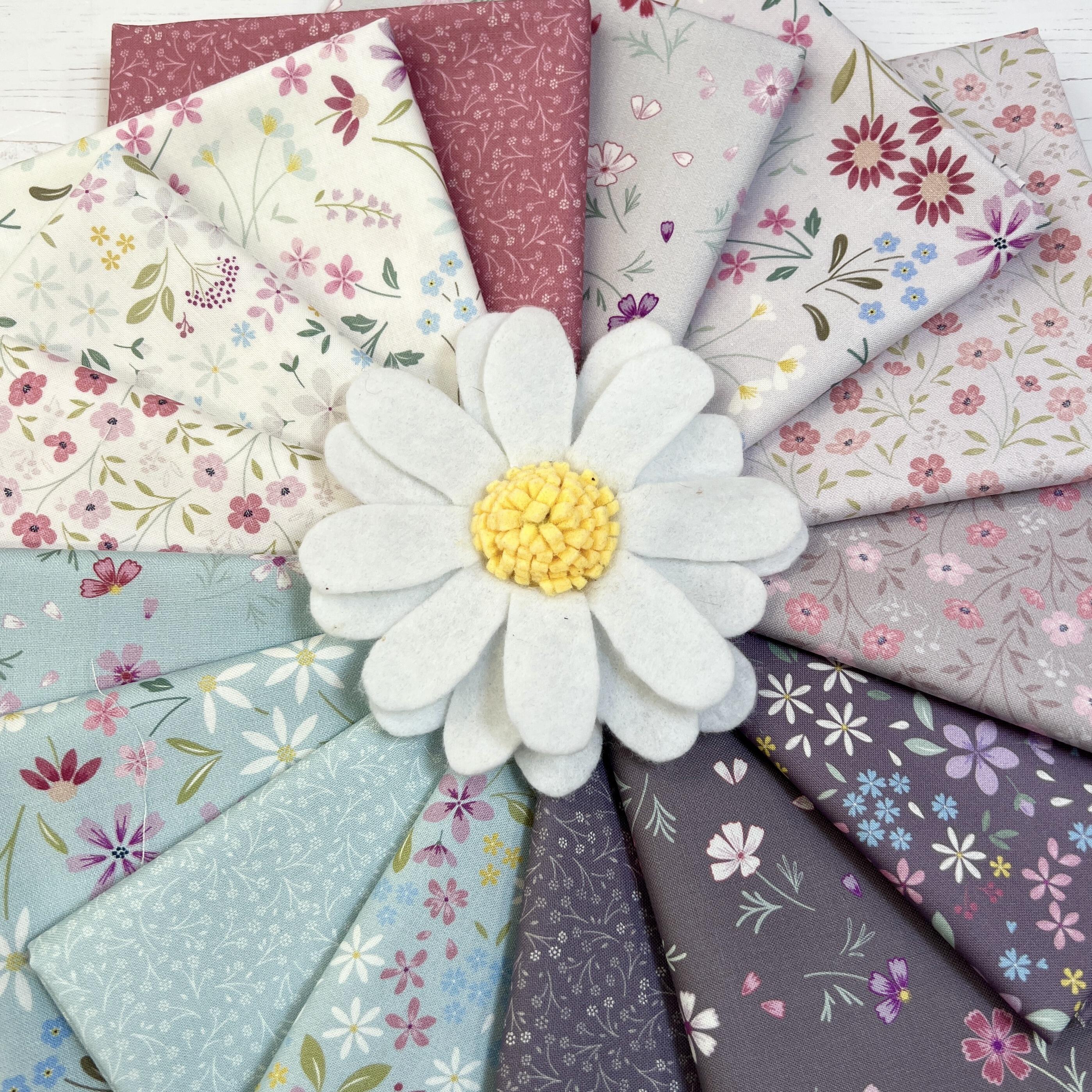 The Pressed Flower Fat Quarter Bundle