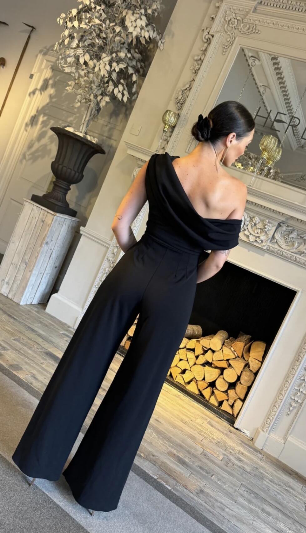 Atom Venice Black Jumpsuit