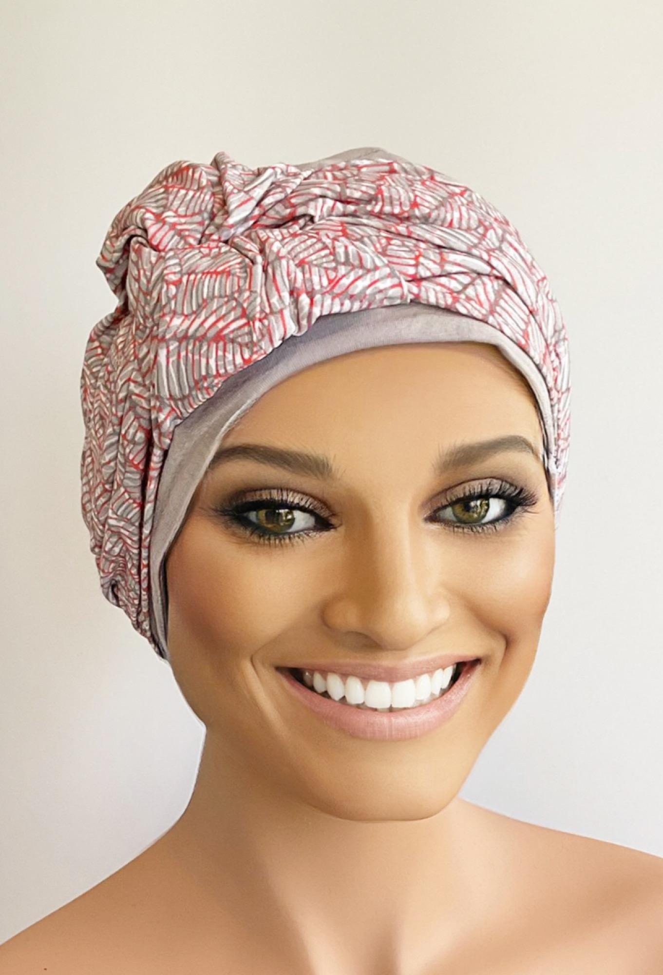 Faux Knot Matilda Hat Grey