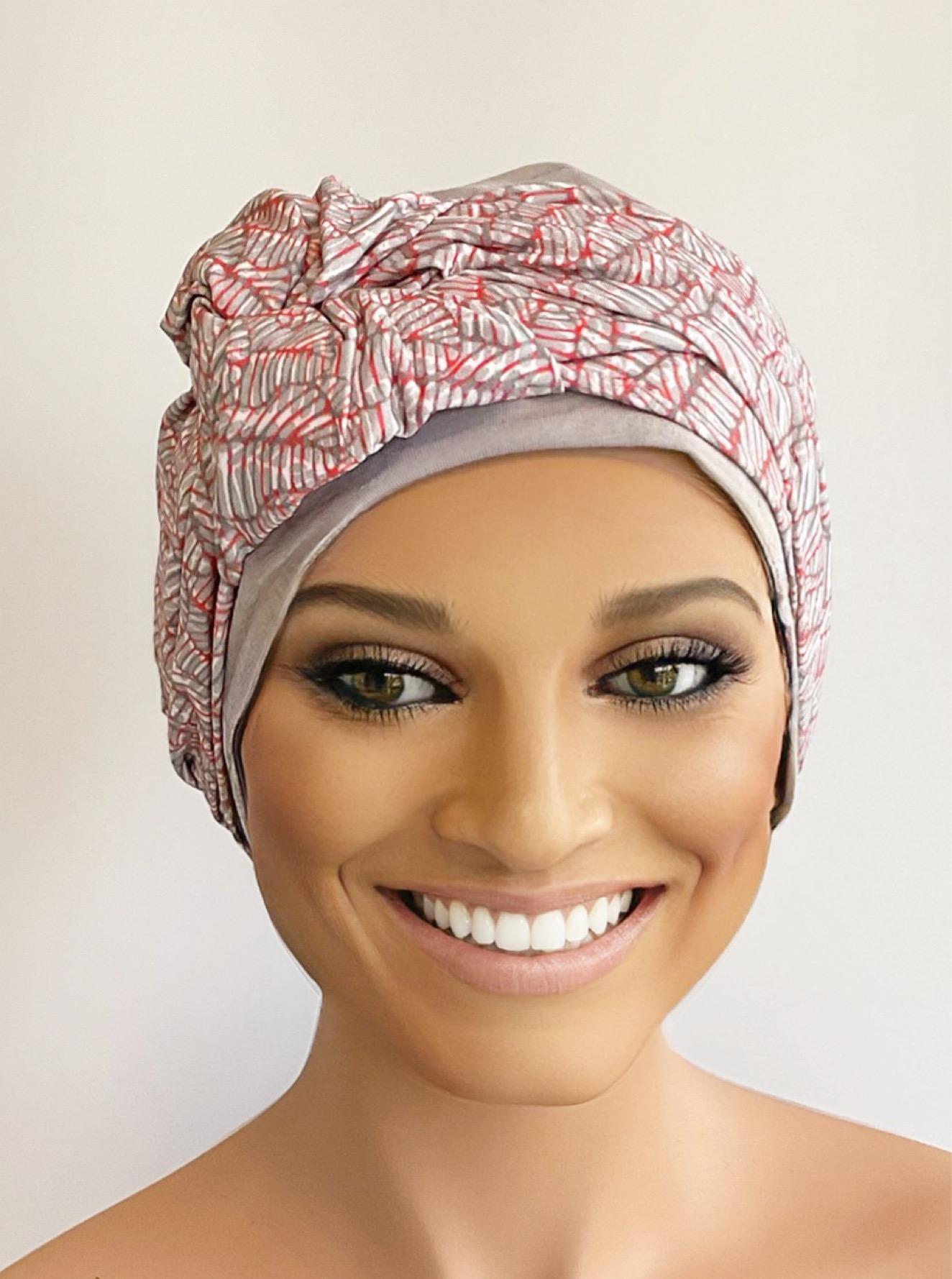 Faux Knot Matilda Hat Grey