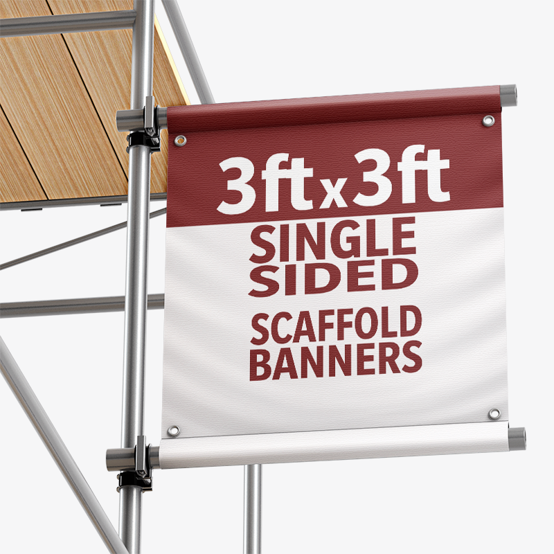 Double Sided Heavy Duty 720gsm Scaffolding Banner Bundle | Custom ...