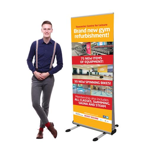 Indoor & Outdoor Roller Banners & display stands UK Universal Banners