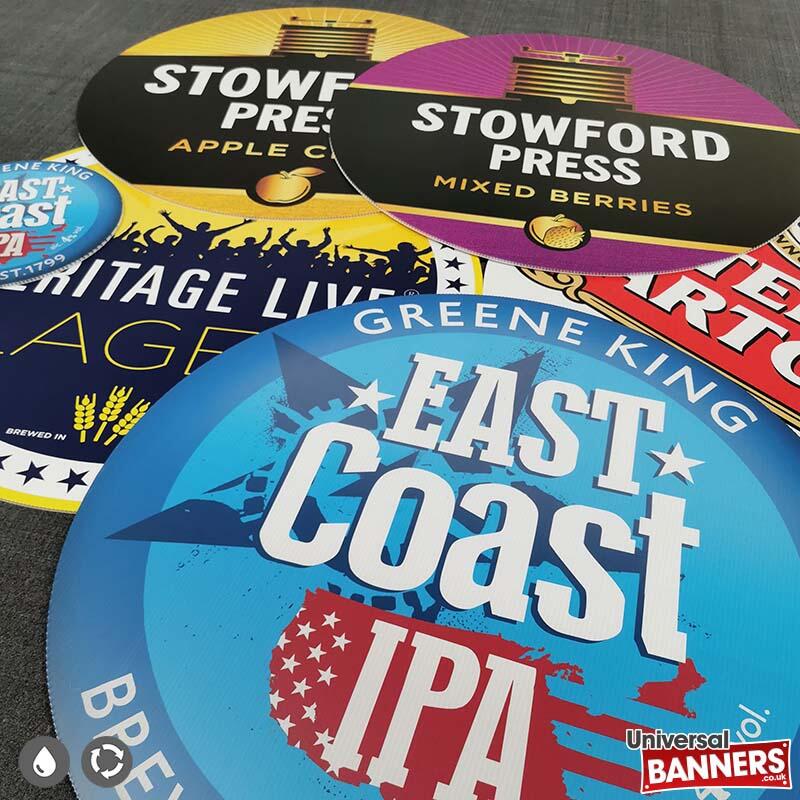 Custom Printed Shape Signs