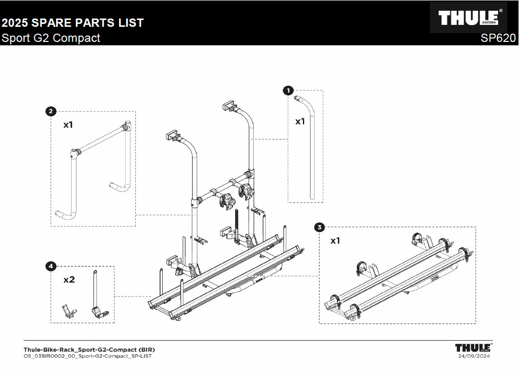 Thule Spares