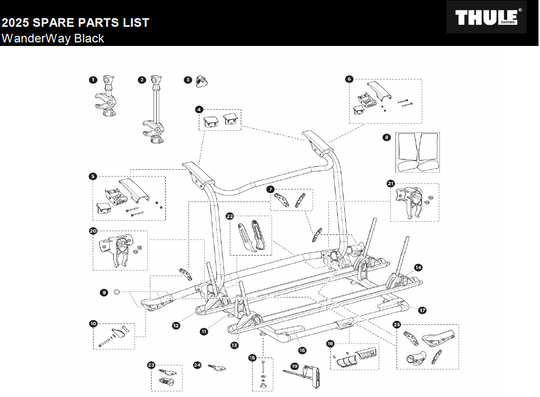 Thule Spares
