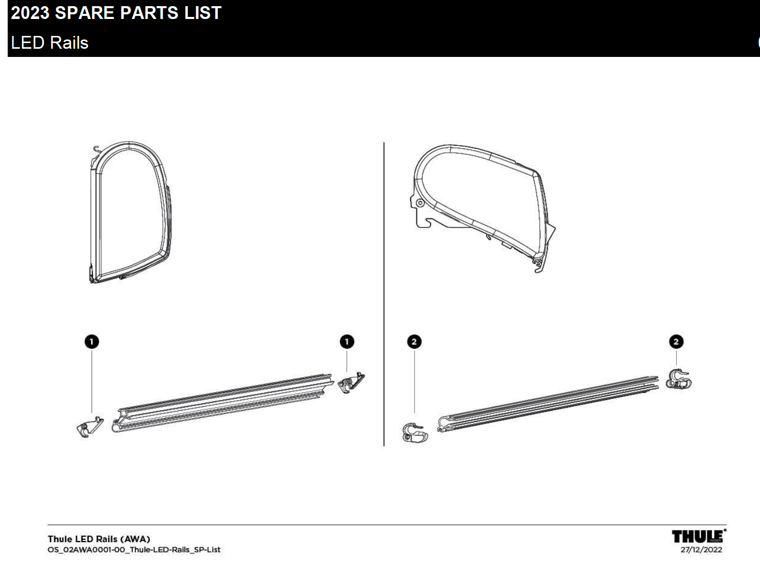 Thule Spares