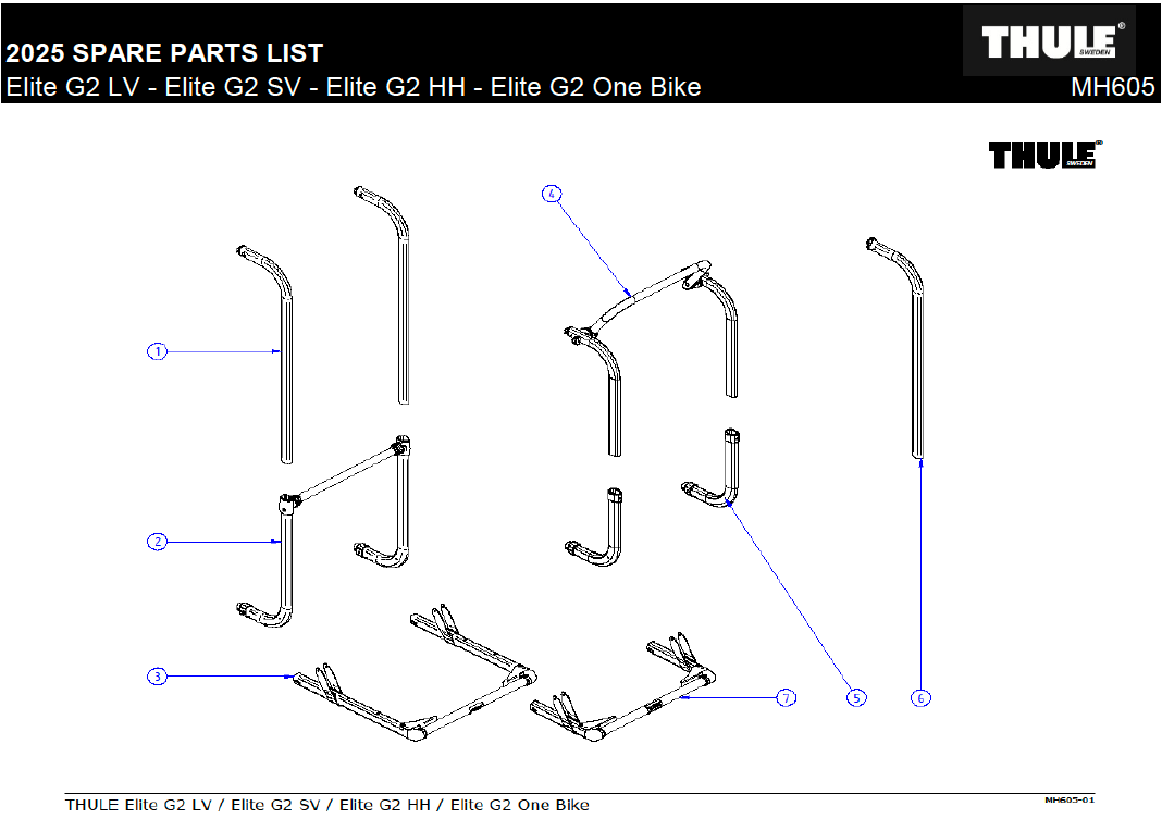Thule Spares