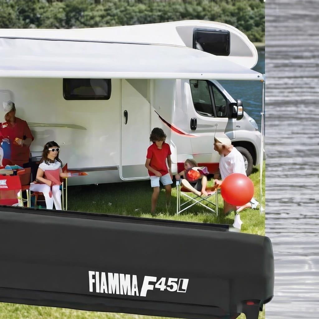 Fiamma F45L Awning - Deep Black