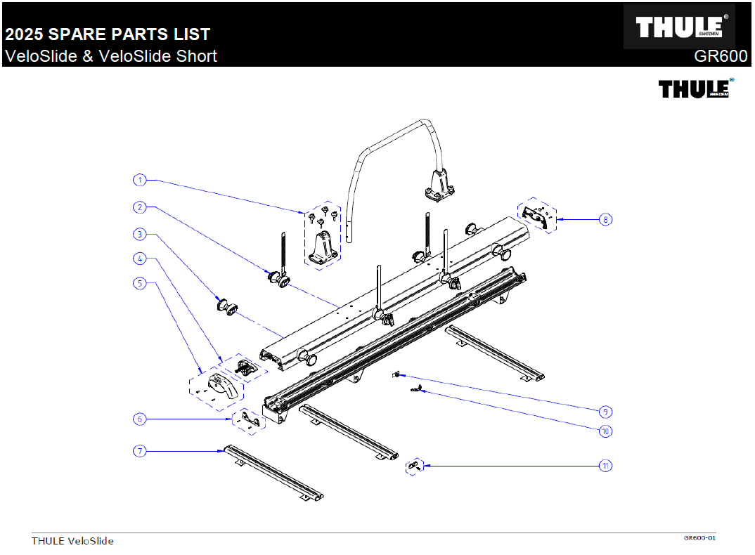 Thule Spares
